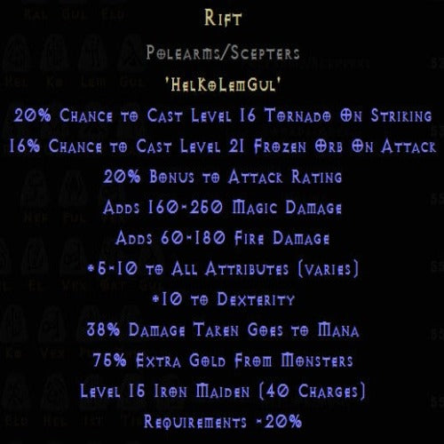 Buy D2R Rift Rune Pack | Diablo 2 Resurrected (D2R) Item Shop - D2RGEAR