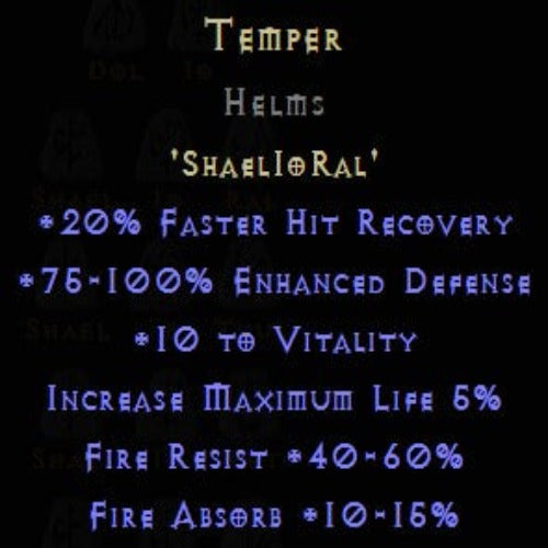 Buy D2R Temper Rune Pack | Diablo 2 Resurrected (D2R) Item Shop - D2RGEAR