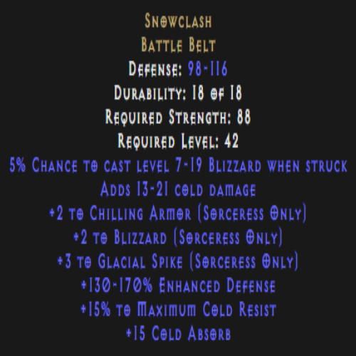 Buy D2R Snowclash | Diablo 2 Resurrected (D2R) Item Shop - D2RGEAR